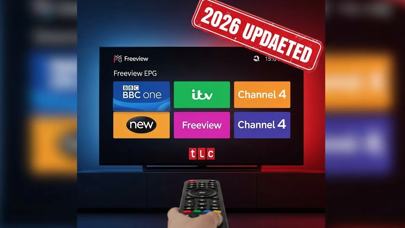 Freeview Channels List 2026: Full Updated Guide + TLC Launch