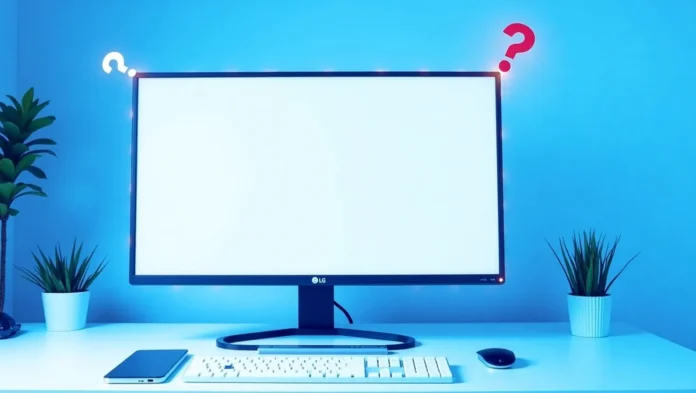 LG Monitor White Screen: Causes & Fixes – Soft4led