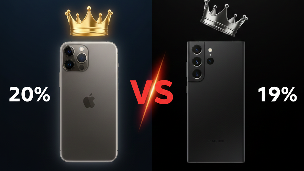 Apple Surpasses Samsung As Top Global Smartphone Vendor In 2025 – Soft4led